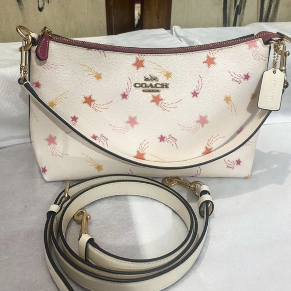 Coach | Bags | Coach Clara Shoulder Bag With Shooting Star Print ...